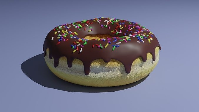 Donut 3D model | CGTrader