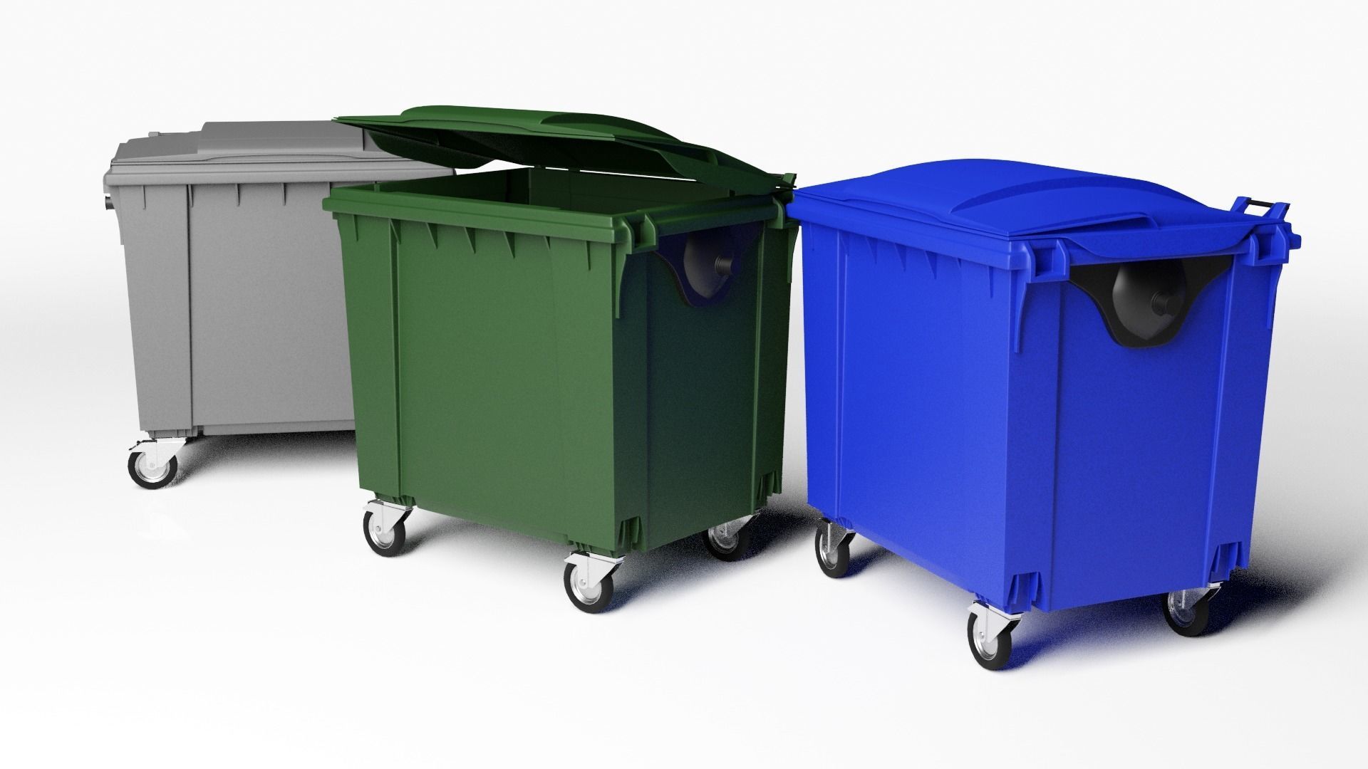 Dumpster trash bin 3D model | CGTrader