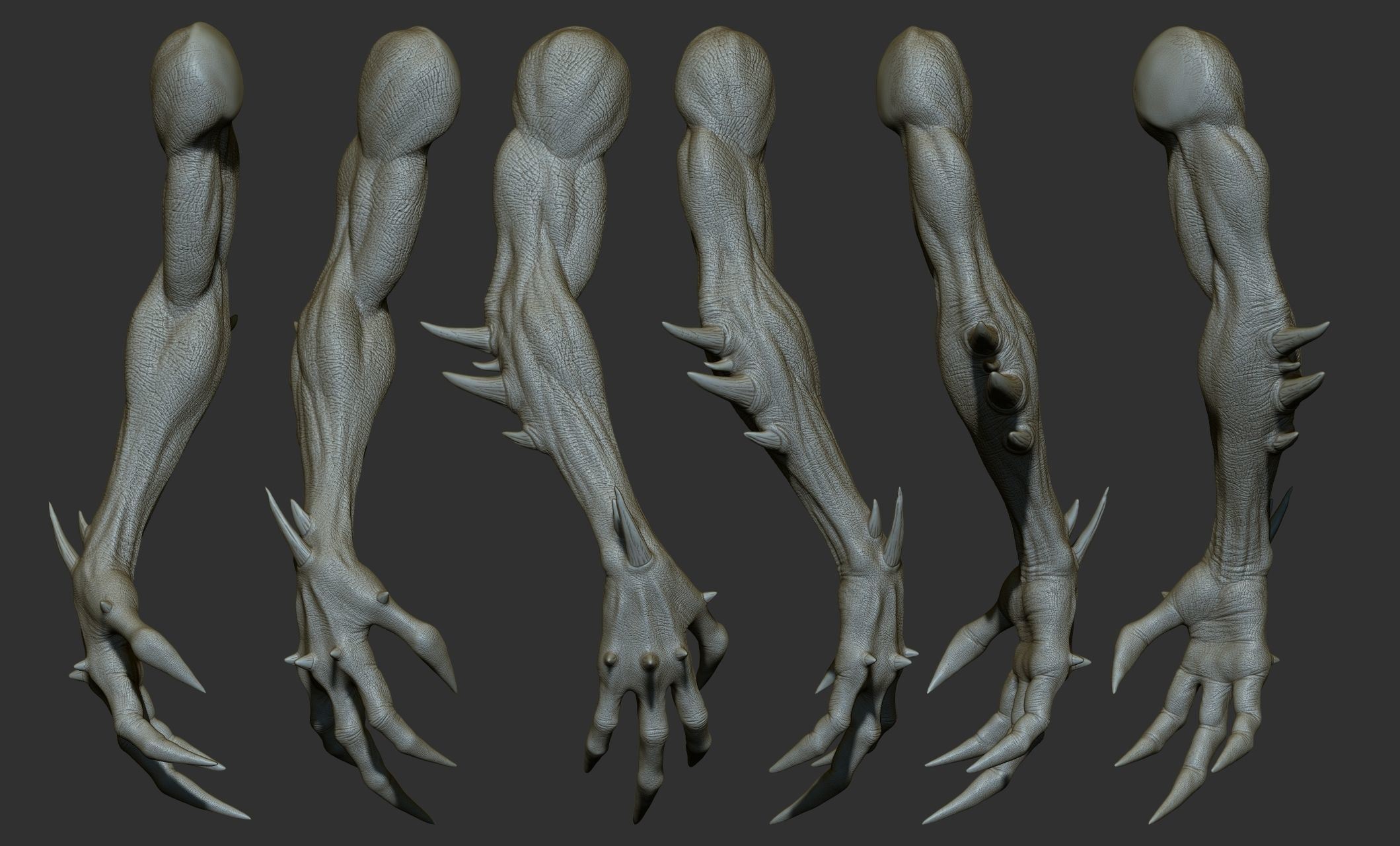 25 Creature arms 3D model | CGTrader