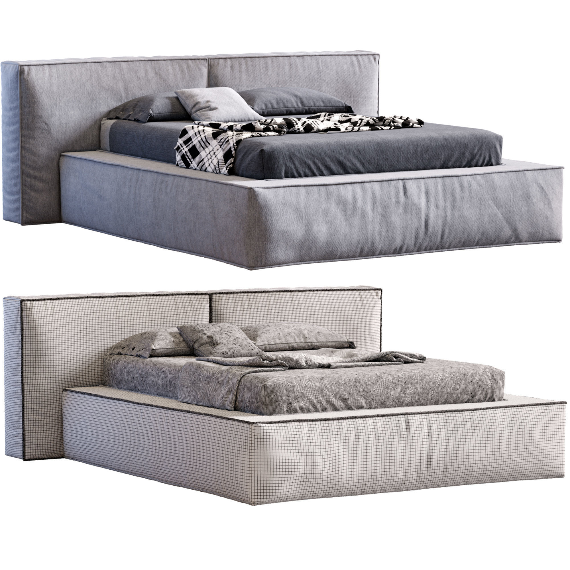 Bed Klifton 3D model | CGTrader