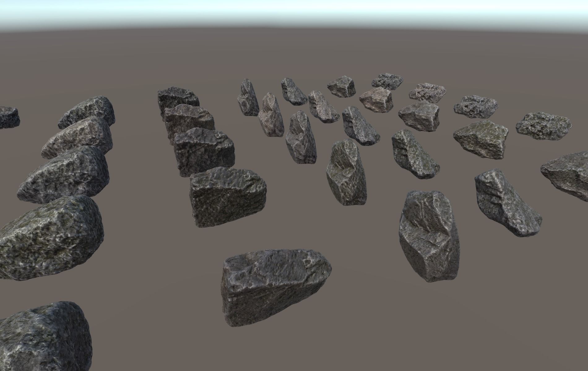 3D model Scanned Rocks Collection 02 - High Detail VR / AR / low-poly ...