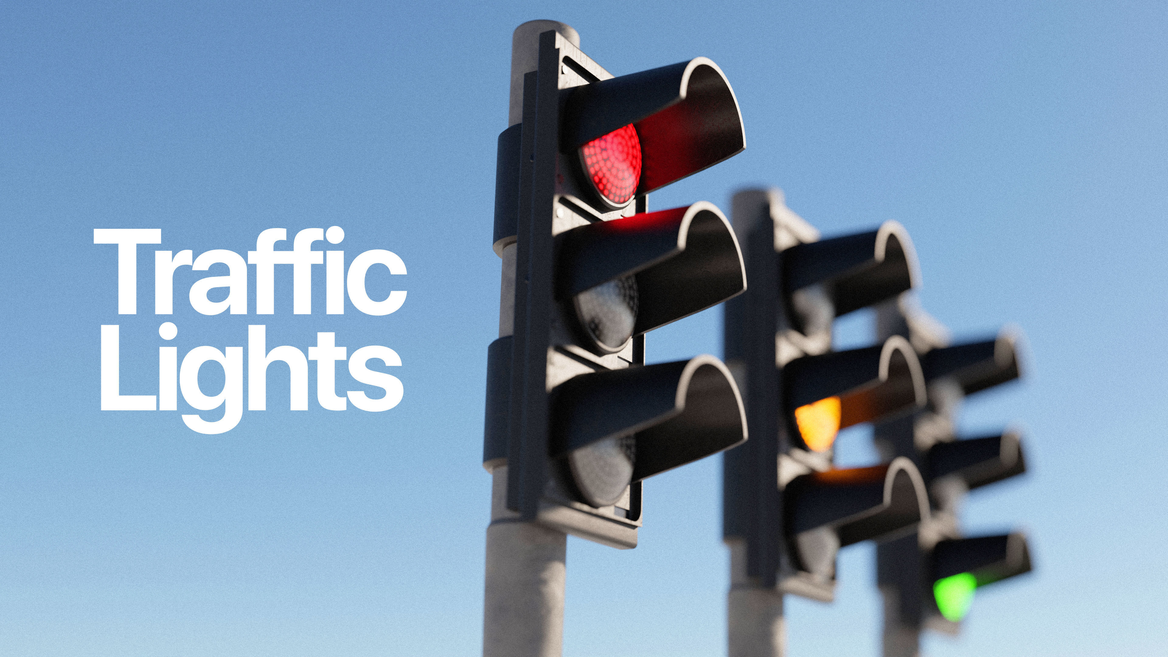 3D model Traffic Lights VR / AR / low-poly | CGTrader