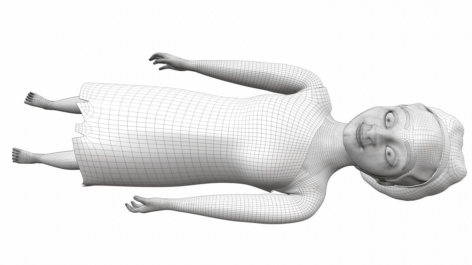 Ugga Crood Female Cartoon Character Of The Croods 3d Model Cgtrader
