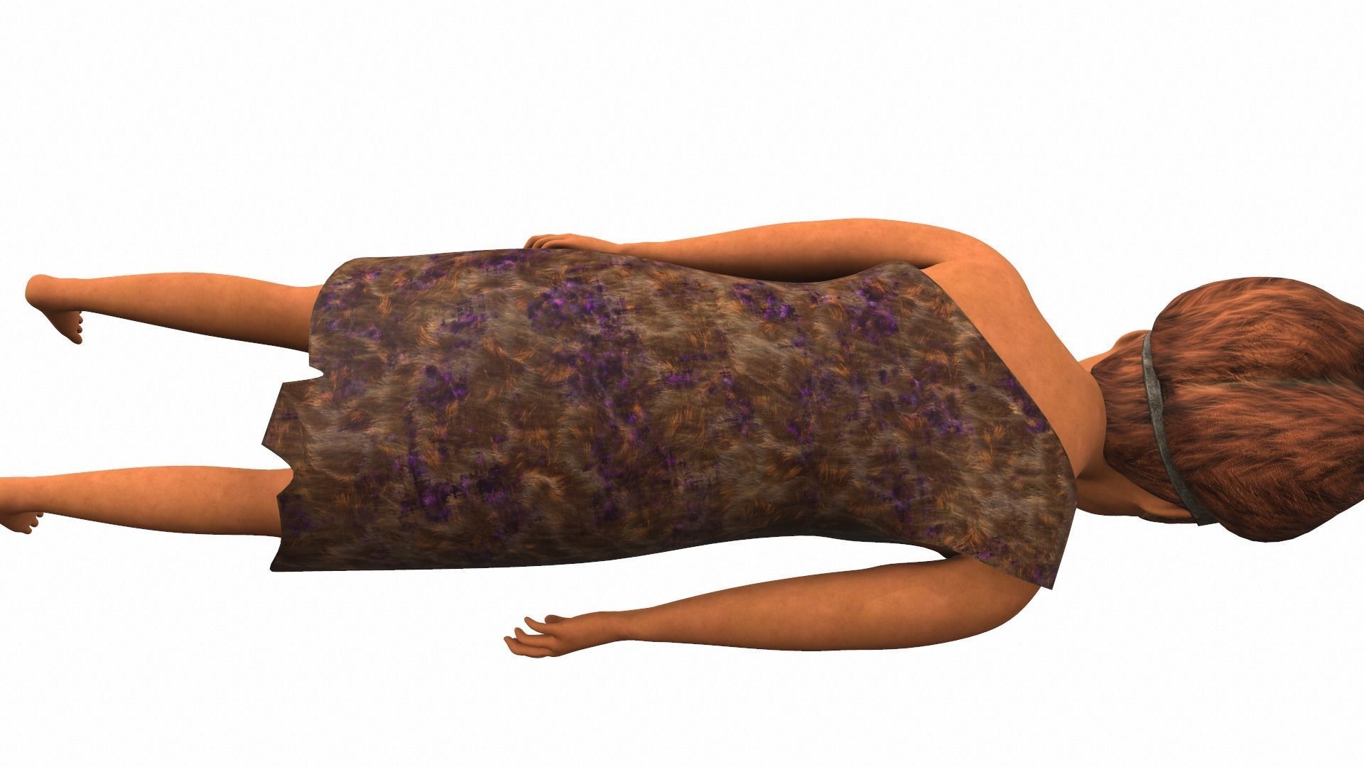 Ugga Crood Female Cartoon Character Of The Croods 3d Model Cgtrader