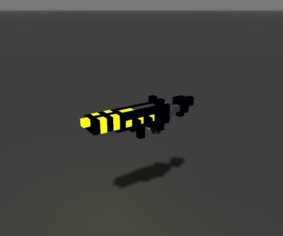 3D model Voxel Guns VR / AR / low-poly | CGTrader