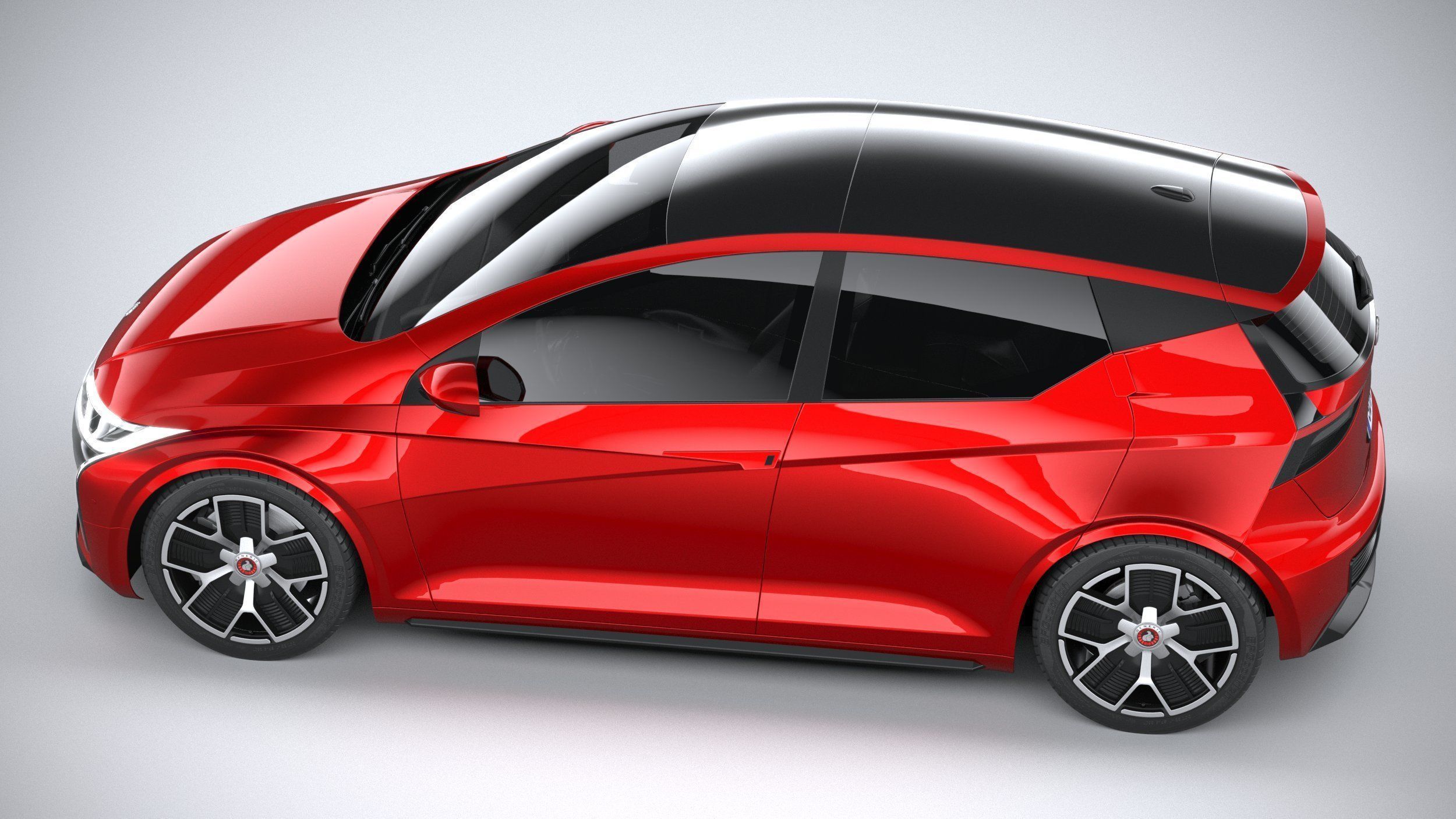 Generic Hatchback EV v3 2022 3D model | CGTrader