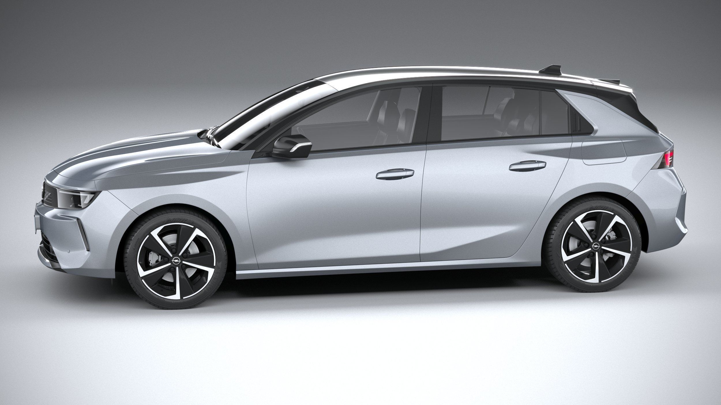 Opel Astra 2022 Basic 3D model | CGTrader