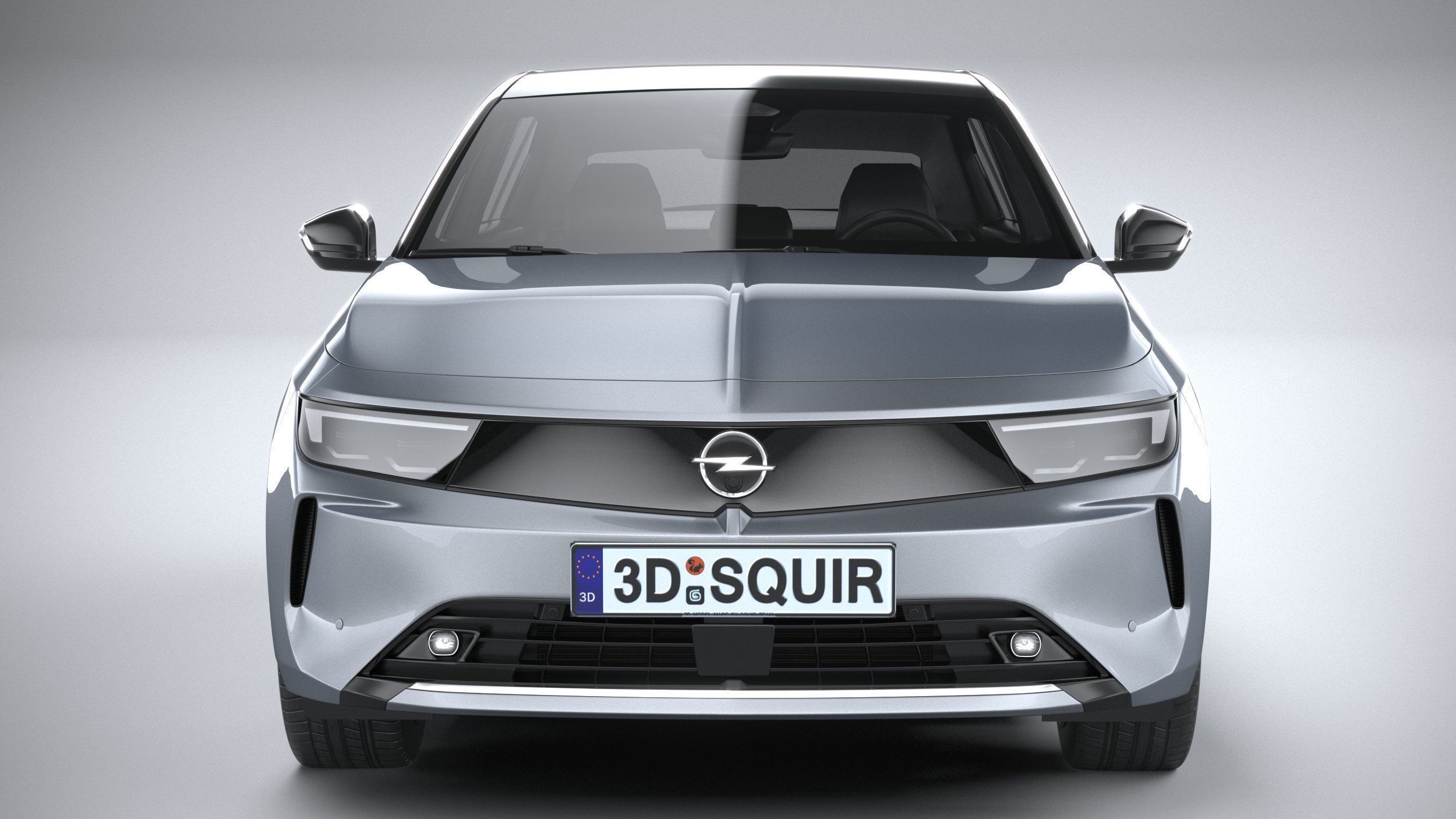 Opel Astra 2022 Basic 3D model | CGTrader