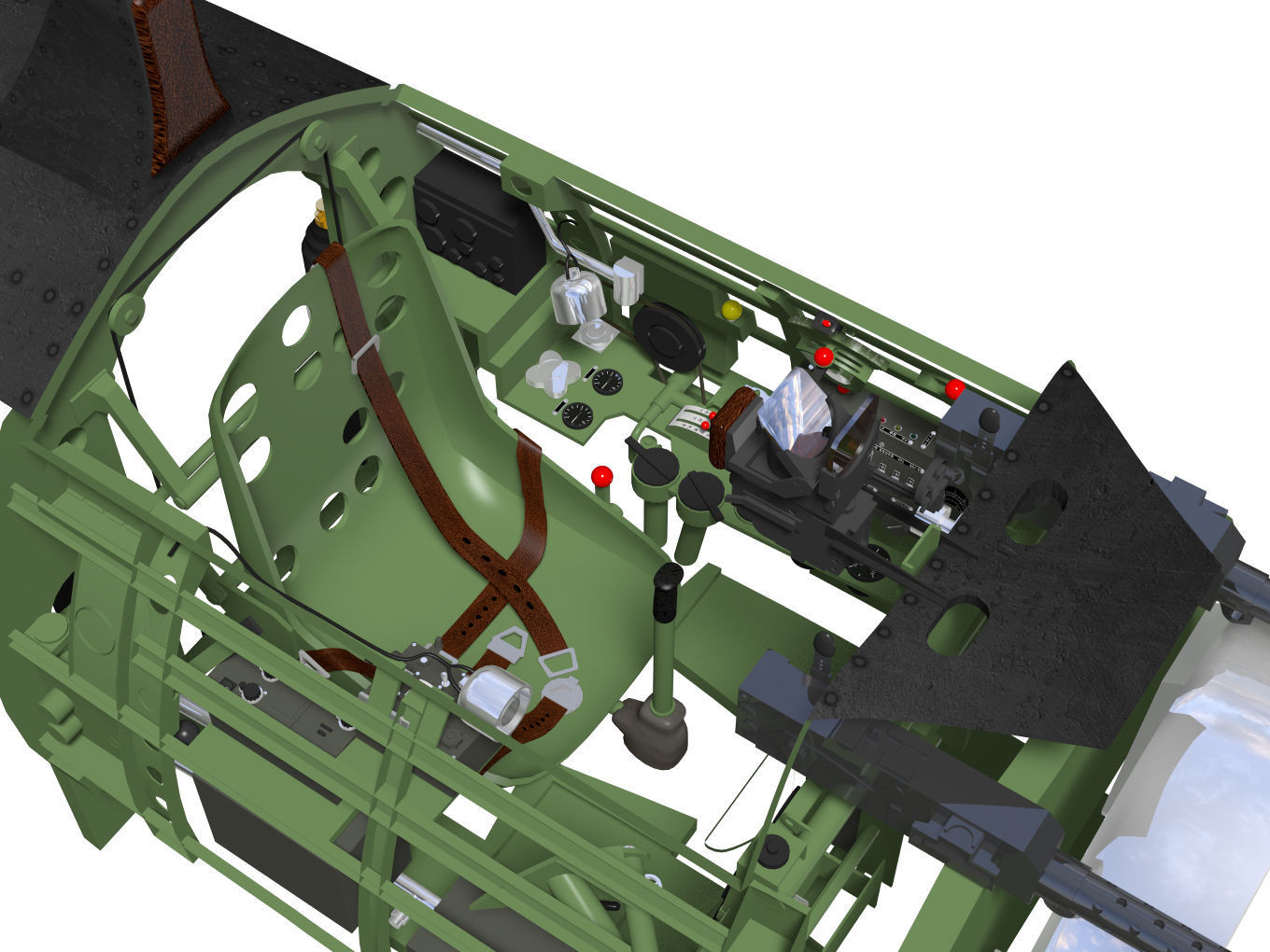 A6M3 Zero fighter Type 32 Hamp 3D model | CGTrader