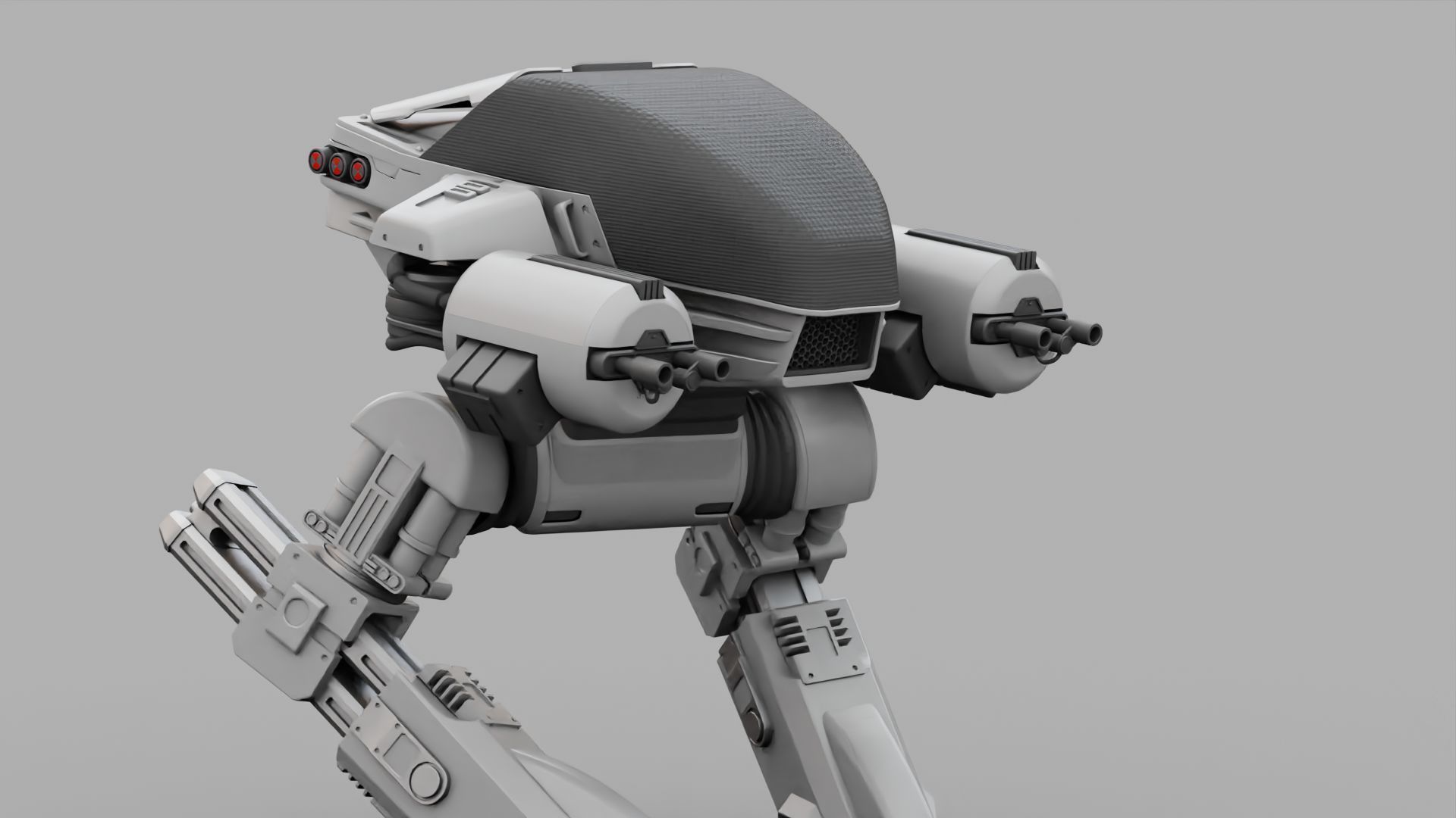 ROBOCOP rigged - animated 3D model animated rigged | CGTrader