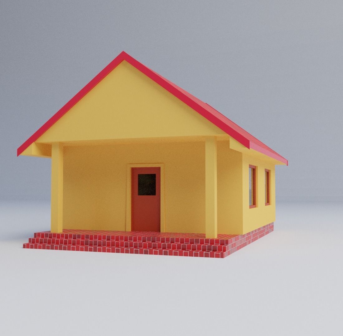 Small house 3D model | CGTrader