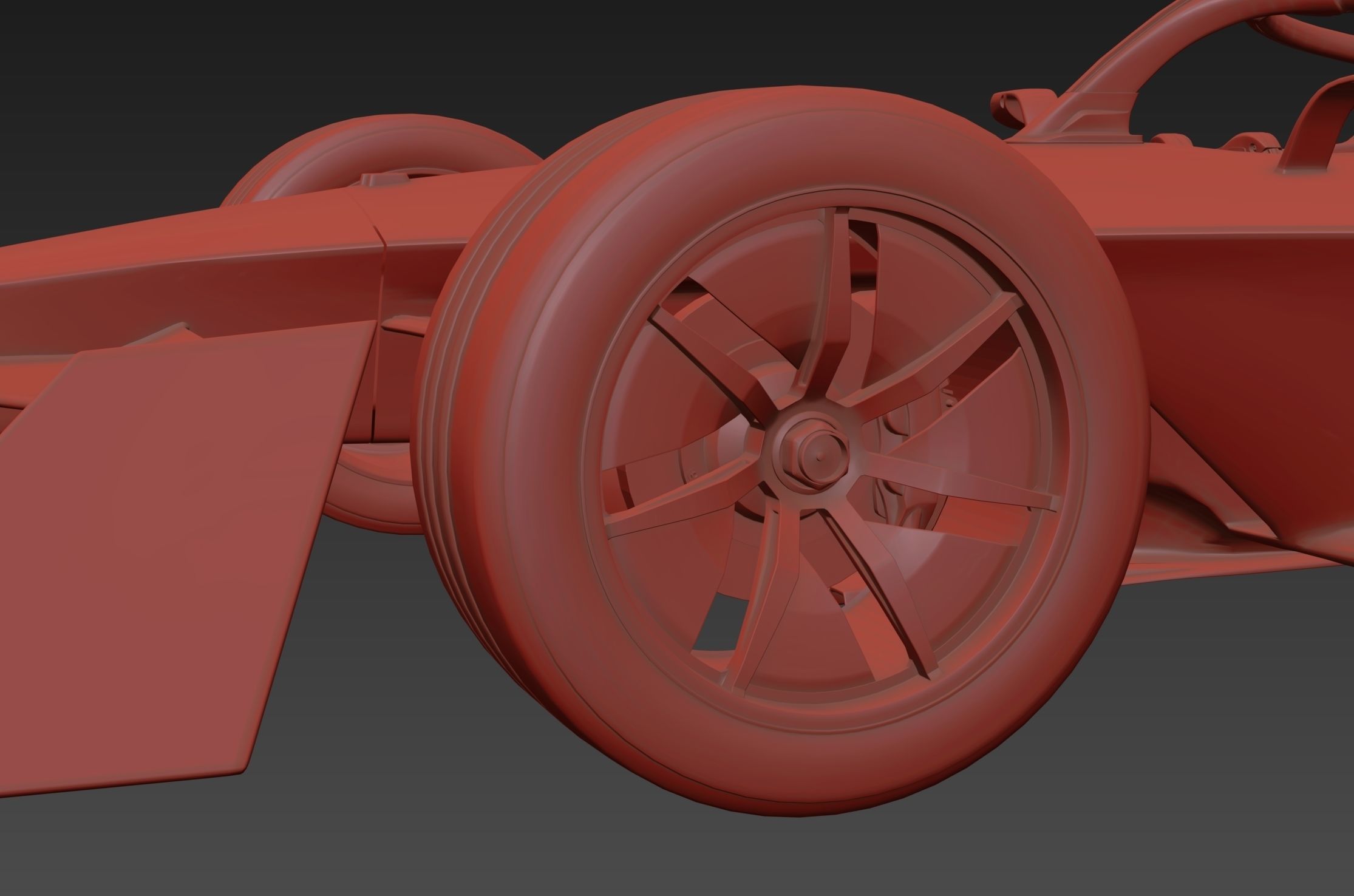 Formula E Gen3 2023 Template 3D model | CGTrader