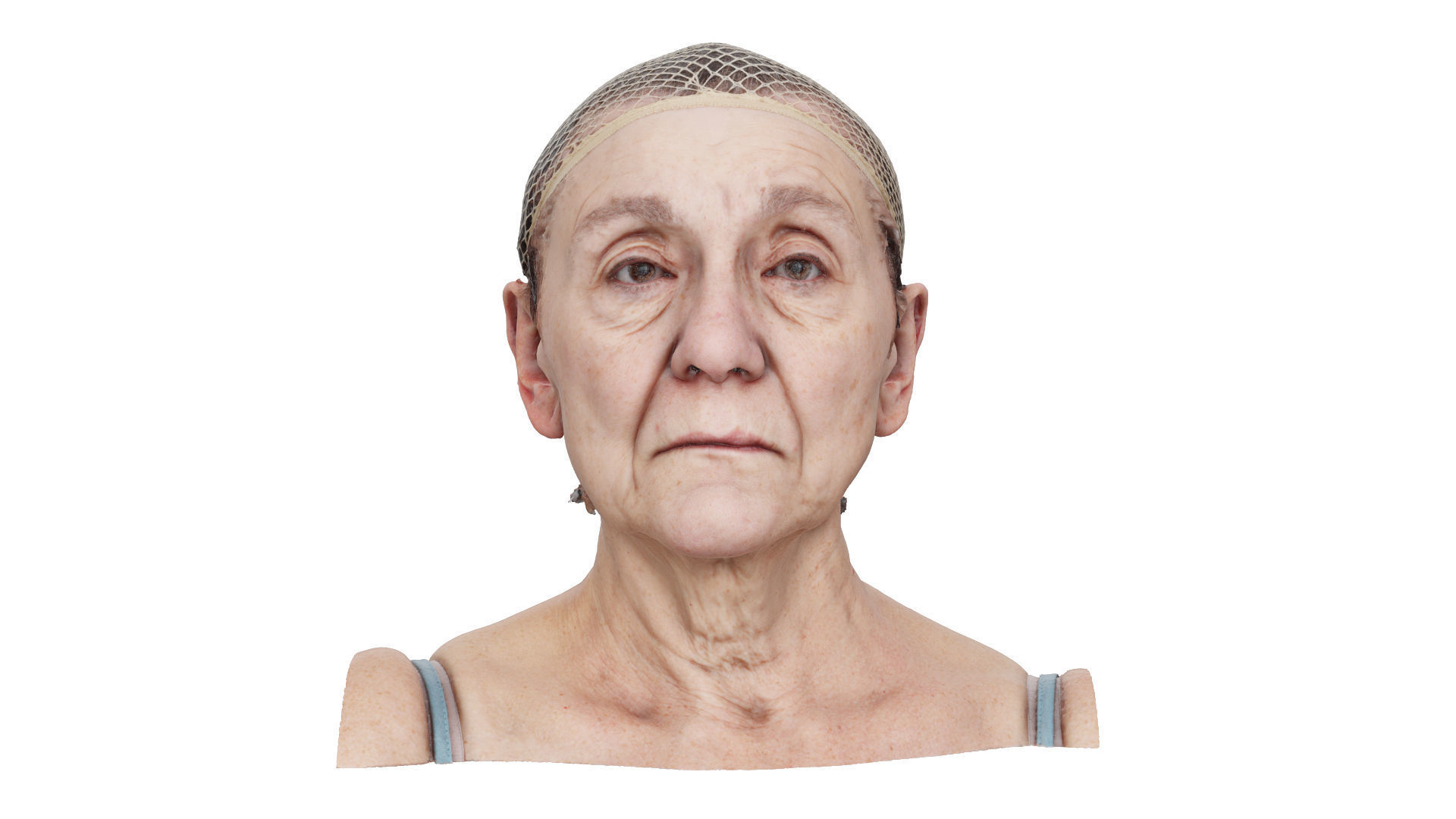 Raw 3D Head Scan Isla Cole 3D model | CGTrader