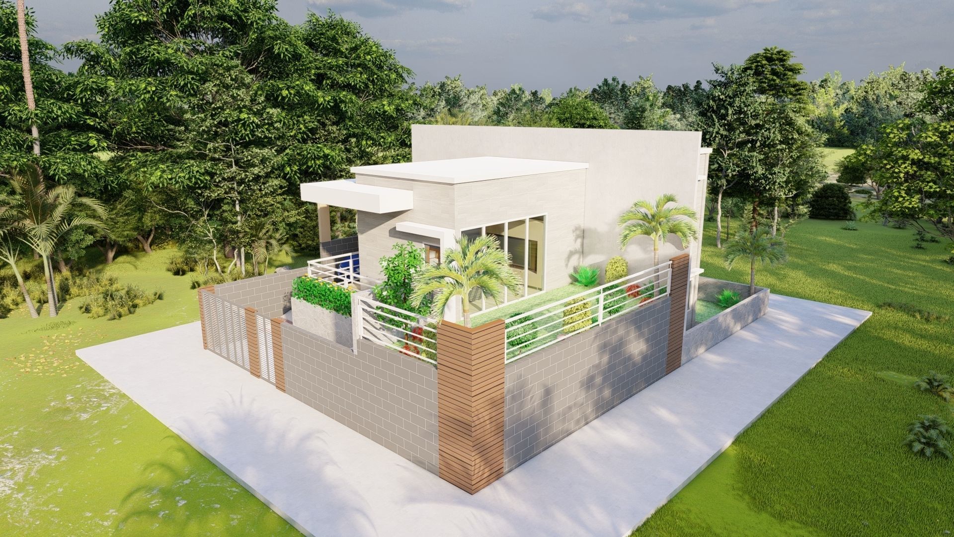 3D SIMPLE HOUSE 3D model | CGTrader