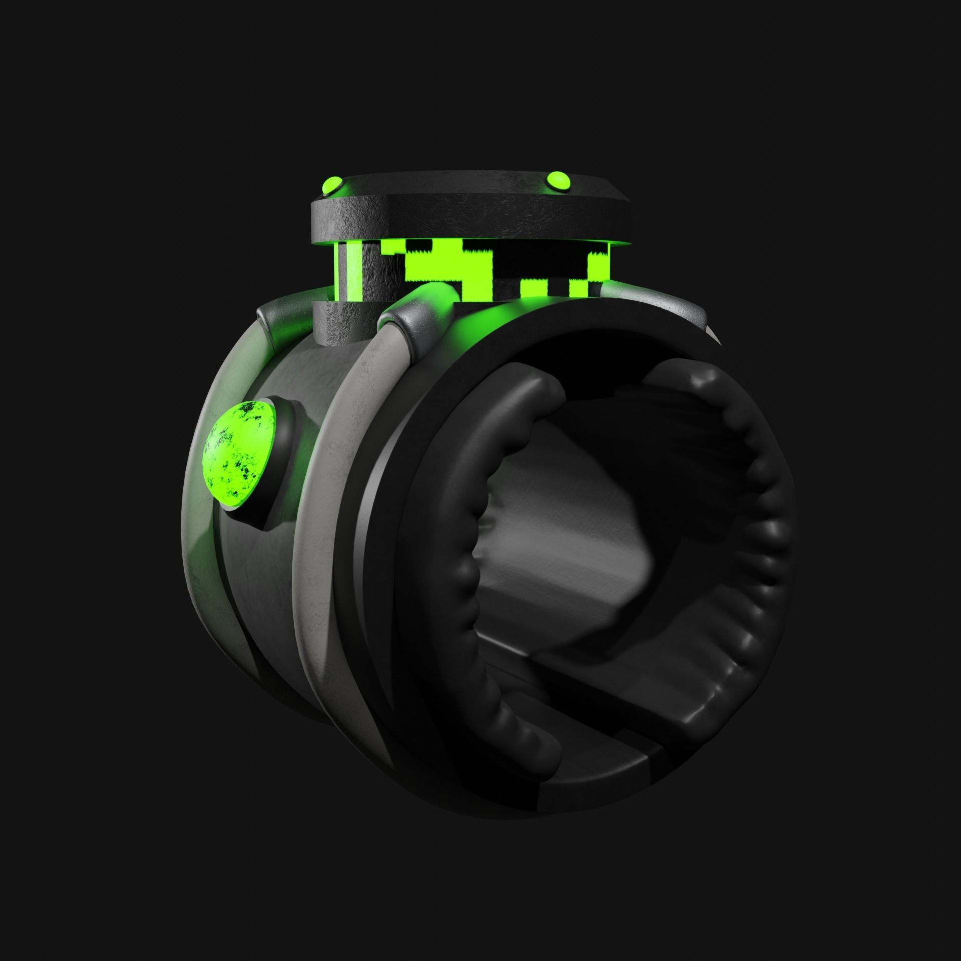 Omnitrix glow in watch 3D model | CGTrader