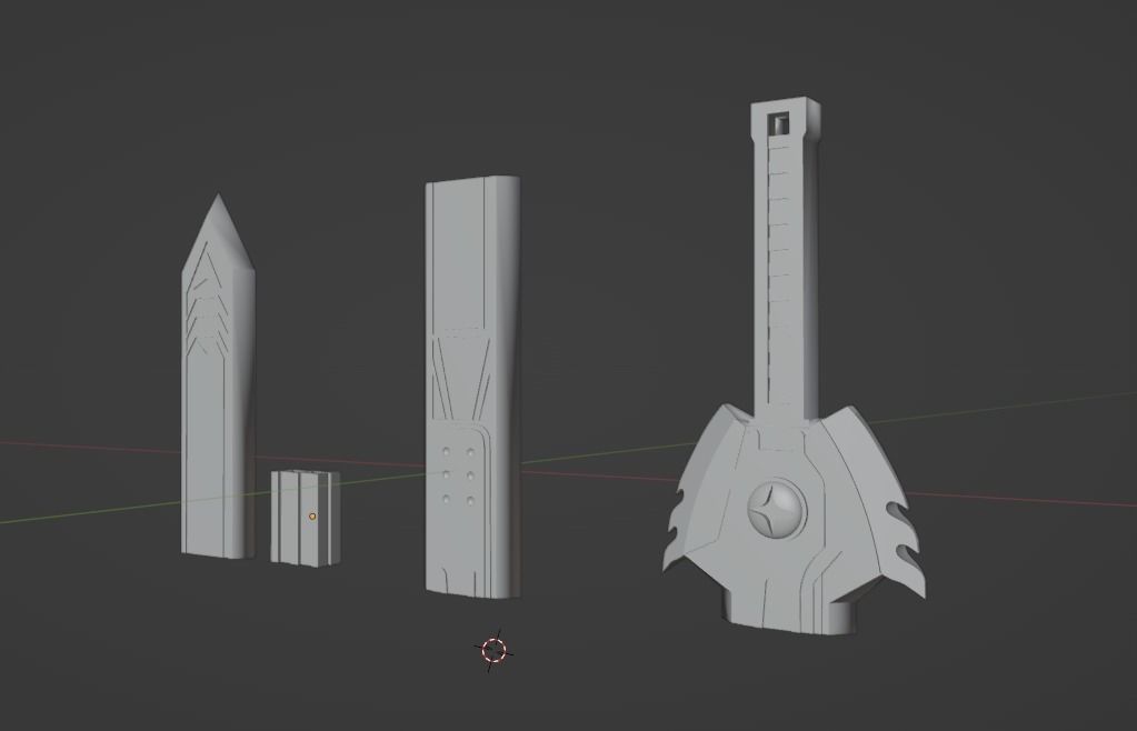 Tatsumi s sword from Akame Ga Kill 3D model 3D printable | CGTrader