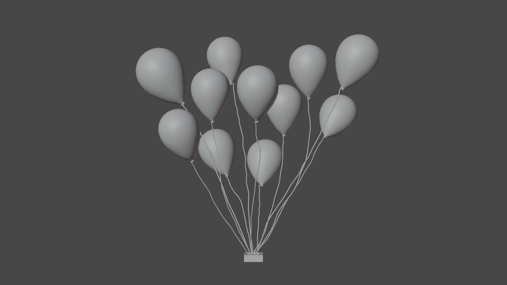 balloon colorful balloons floating in air free VR / AR / low-poly 3D ...