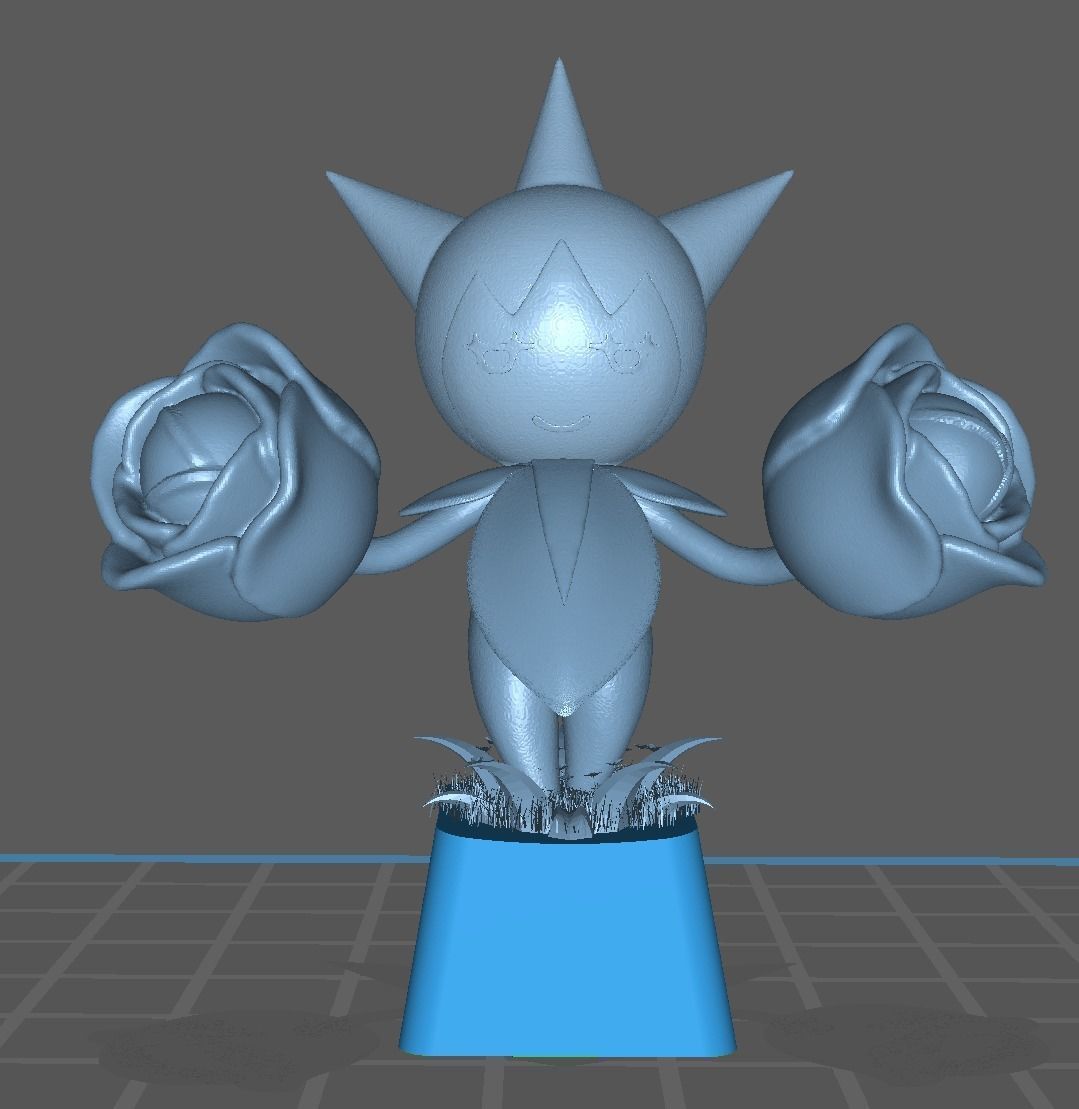 Roselia Pokemon 3D model | CGTrader