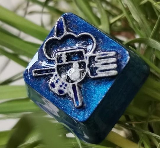 Keycap One piece Sanji 3D model | CGTrader