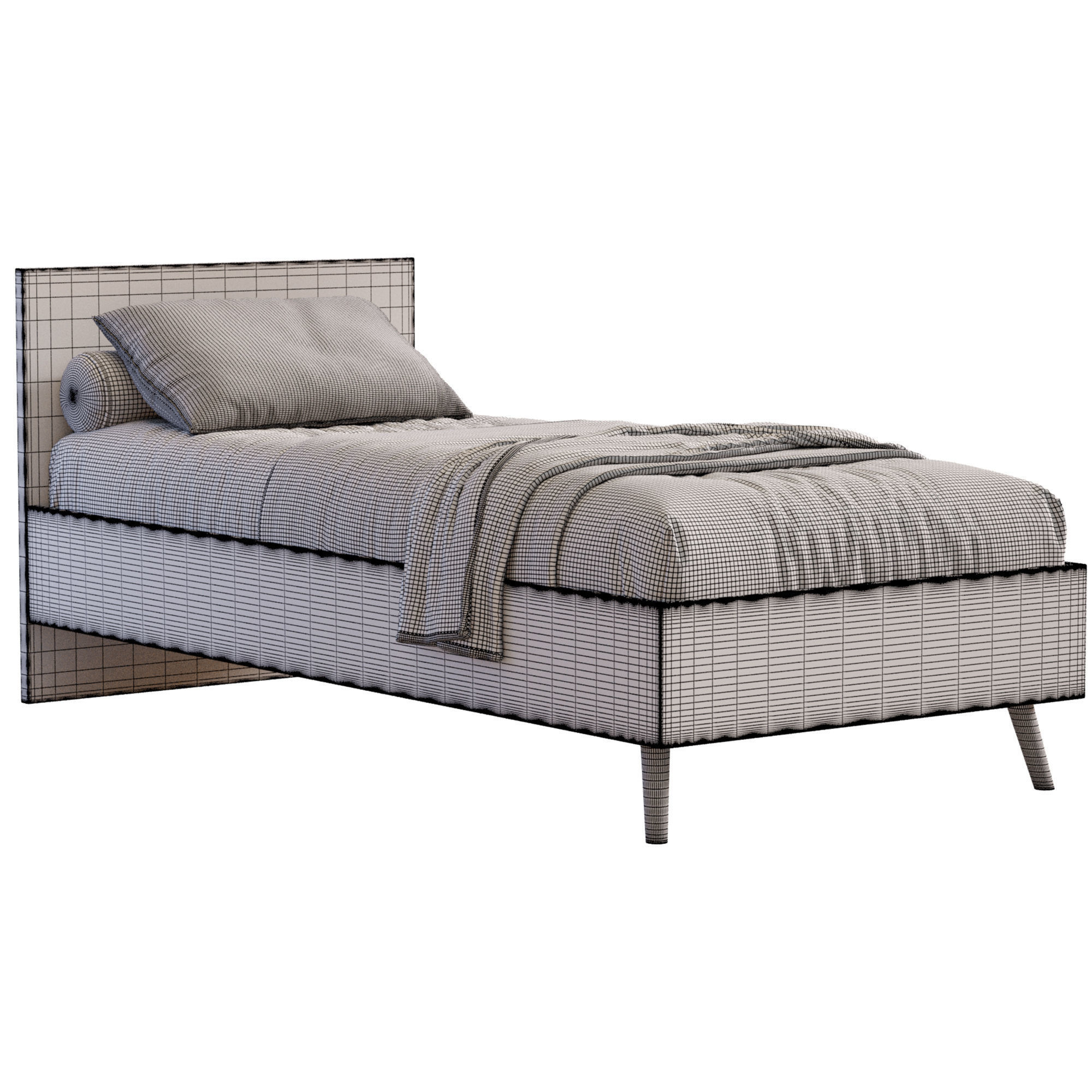 Bed Xaga 3D model | CGTrader