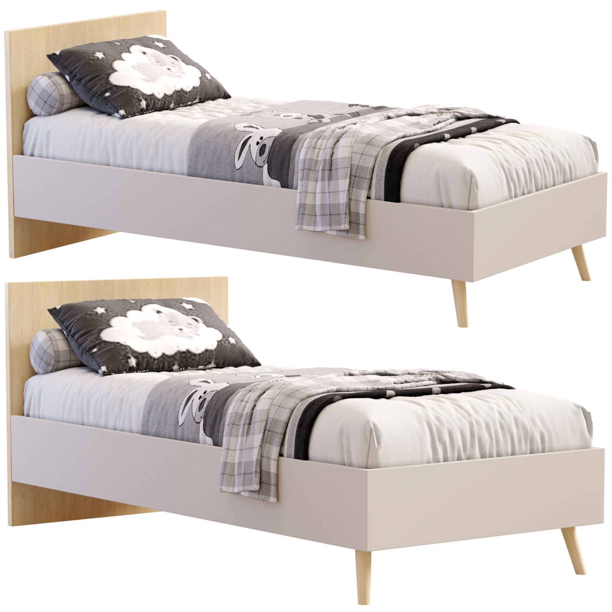 Bed Xaga 3D model | CGTrader