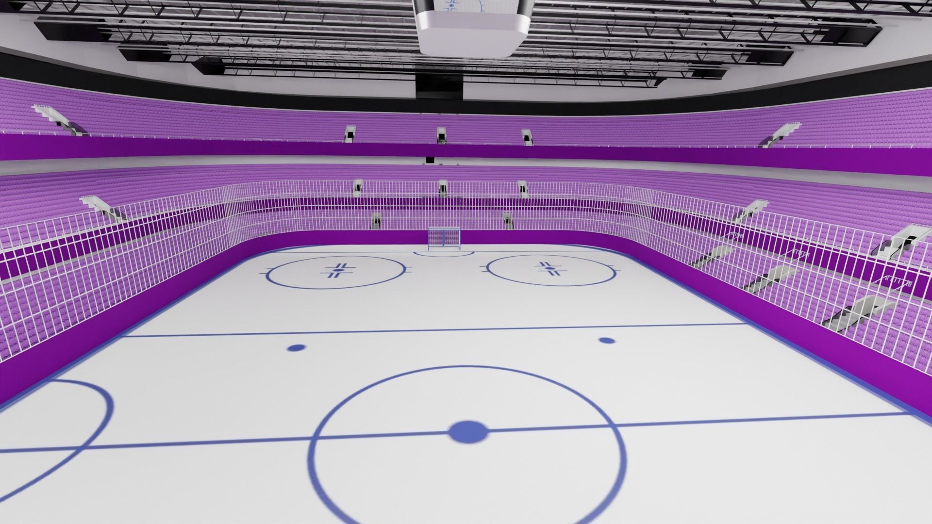 3D model Ice Hockey Stadium VR / AR / low-poly | CGTrader