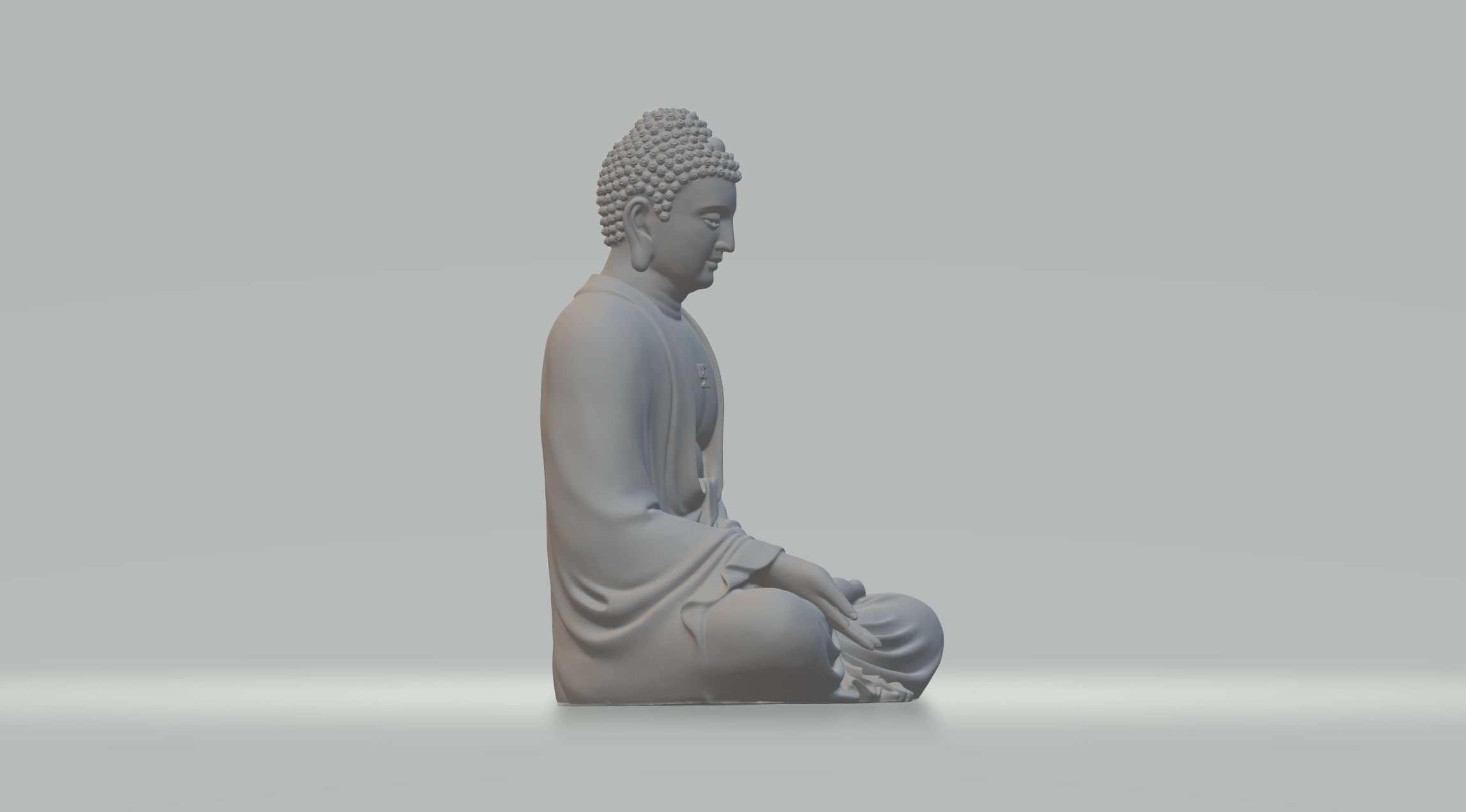 Gautama Buddha 3D Model 3D model 3D printable | CGTrader