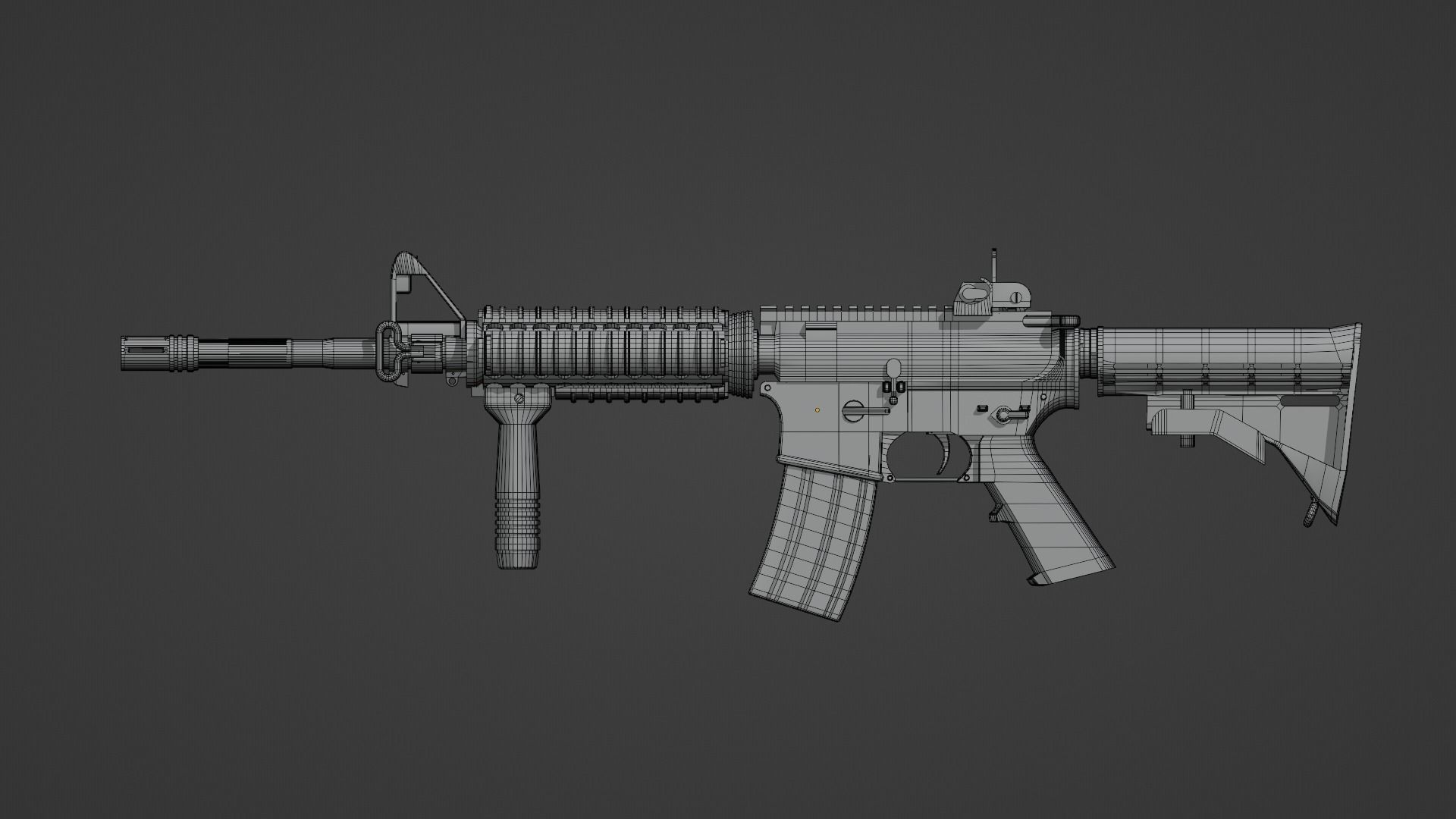 Ar-15 free 3D model | CGTrader