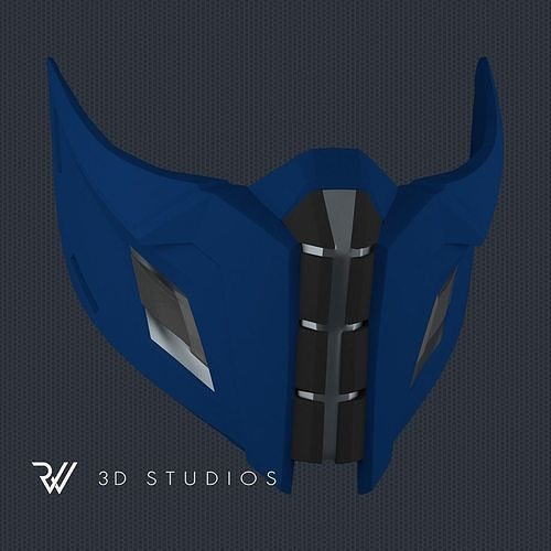 MK11 Sub-Zero Mask V15 - STL File 3D model 3D printable | CGTrader