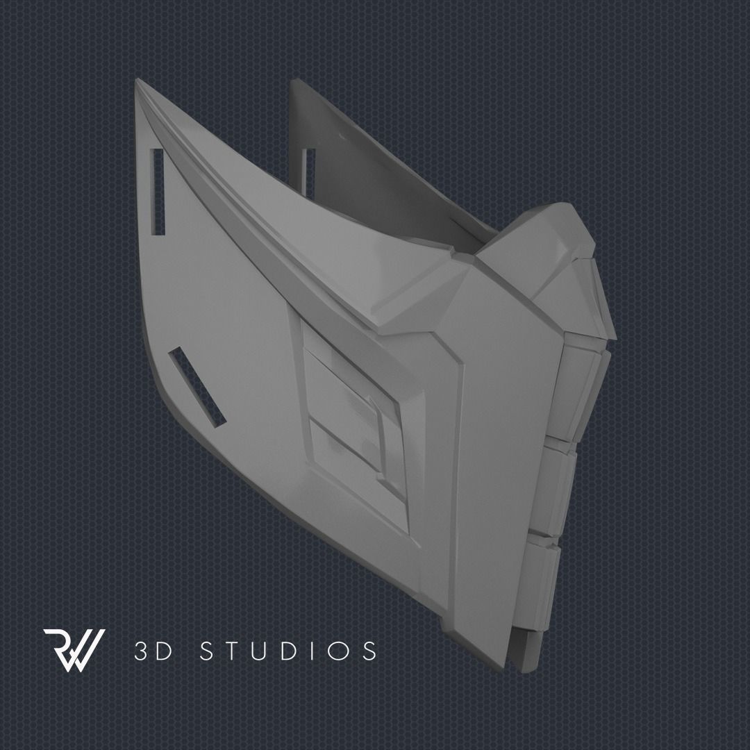 MK11 Sub-Zero Mask V15 - STL File 3D model 3D printable | CGTrader