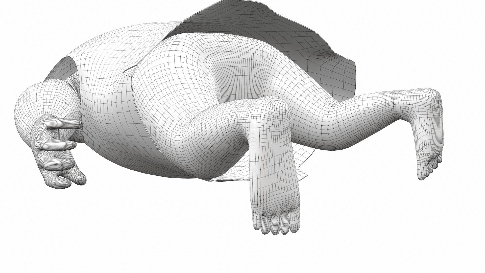 Grug Crood - male cartoon character of the Croods 3D model | CGTrader