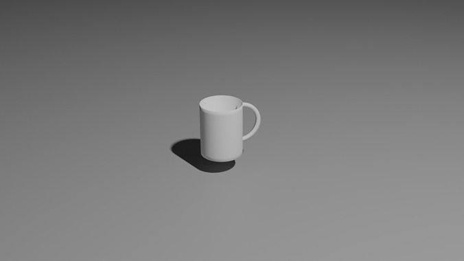 3D model Mug collection coffee cup VR / AR / low-poly | CGTrader