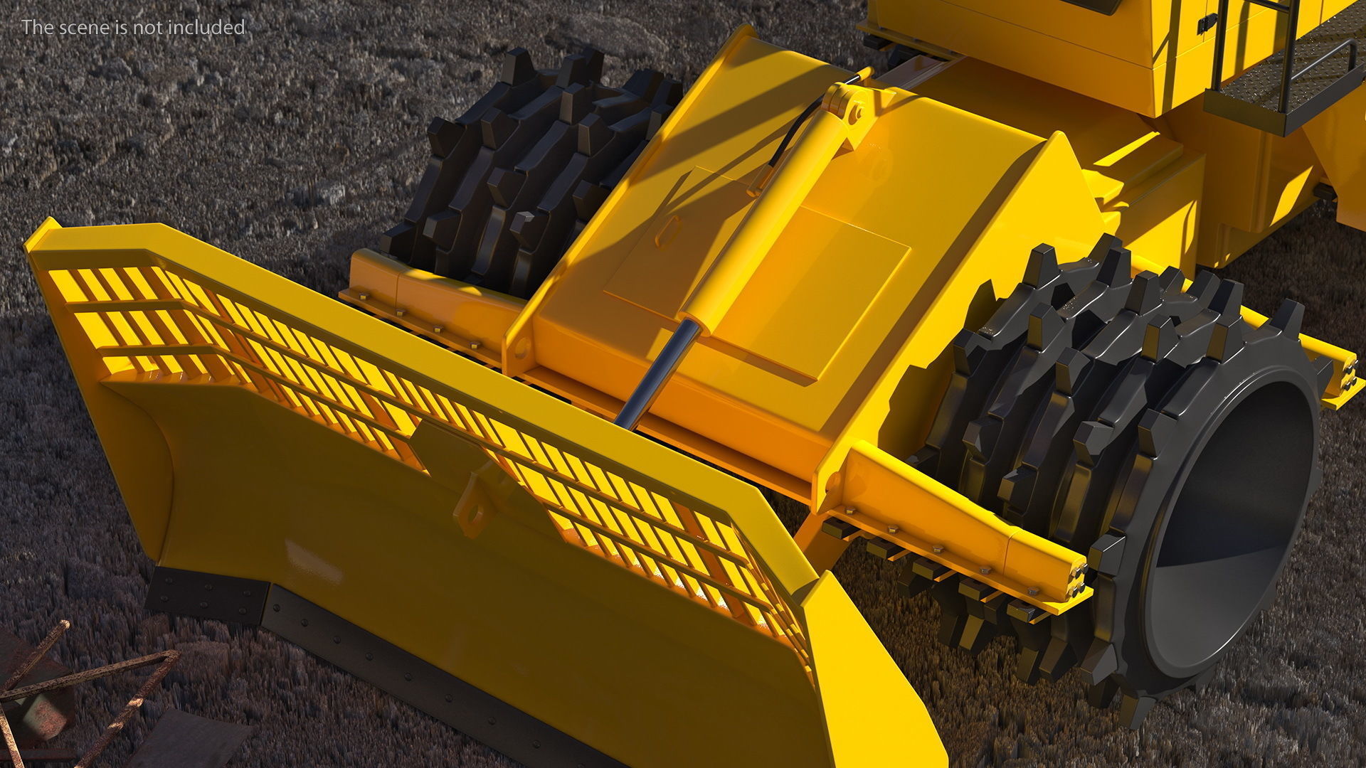 Bomag BC 473 RB5 Refuse Compactor 3D model | CGTrader