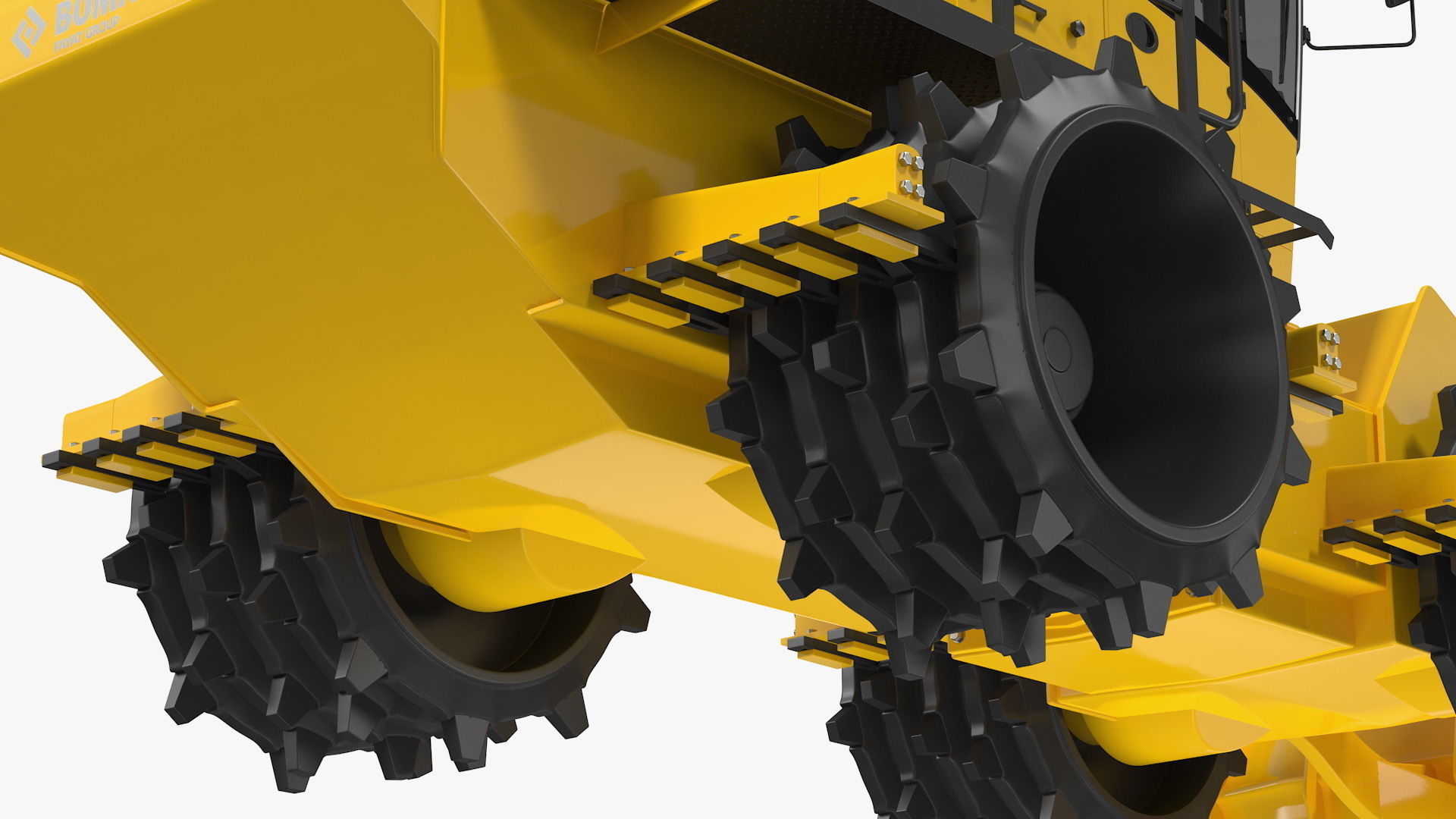 Bomag BC 473 RB5 Refuse Compactor 3D model | CGTrader
