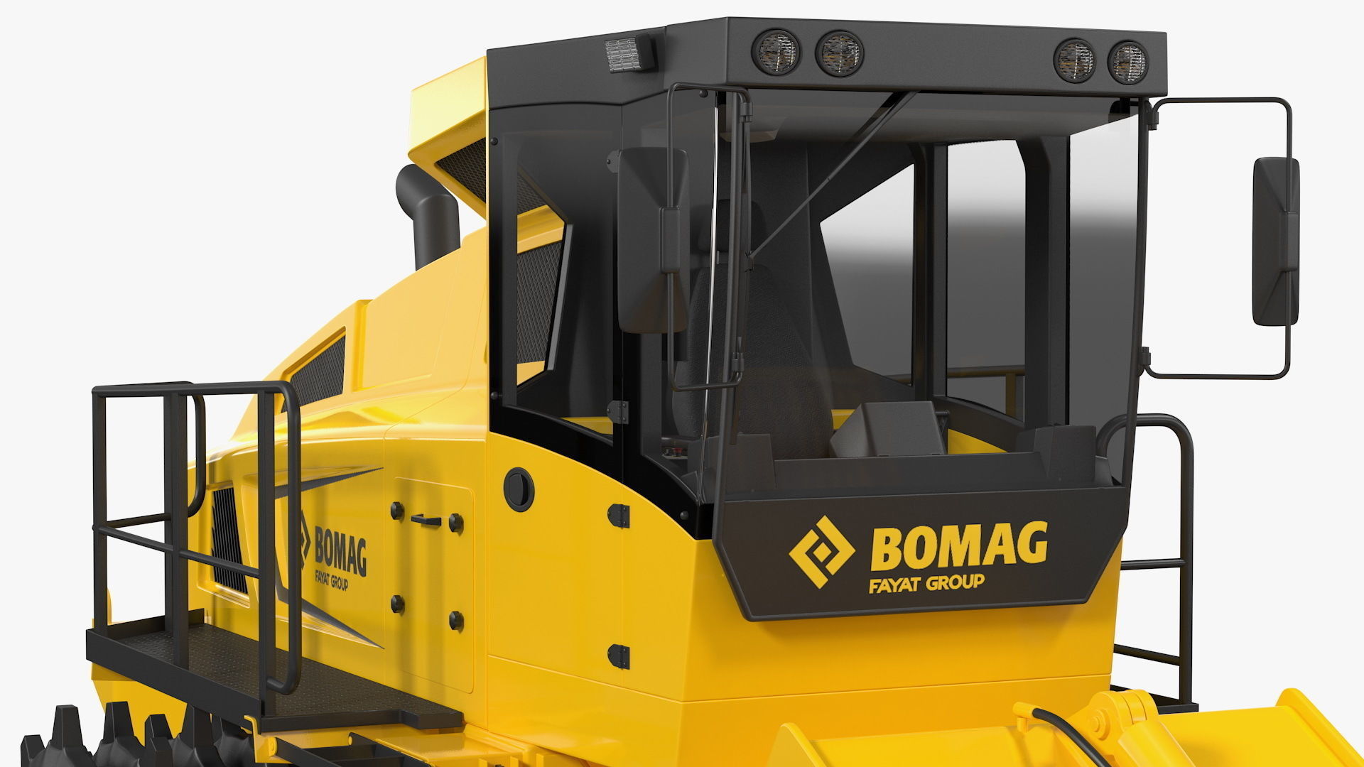 Bomag BC 473 RB5 Refuse Compactor 3D model | CGTrader