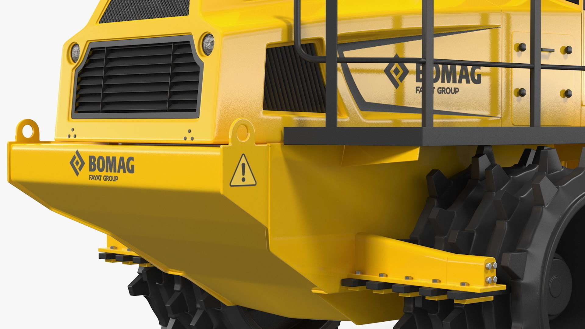 Bomag BC 473 RB5 Refuse Compactor 3D model | CGTrader