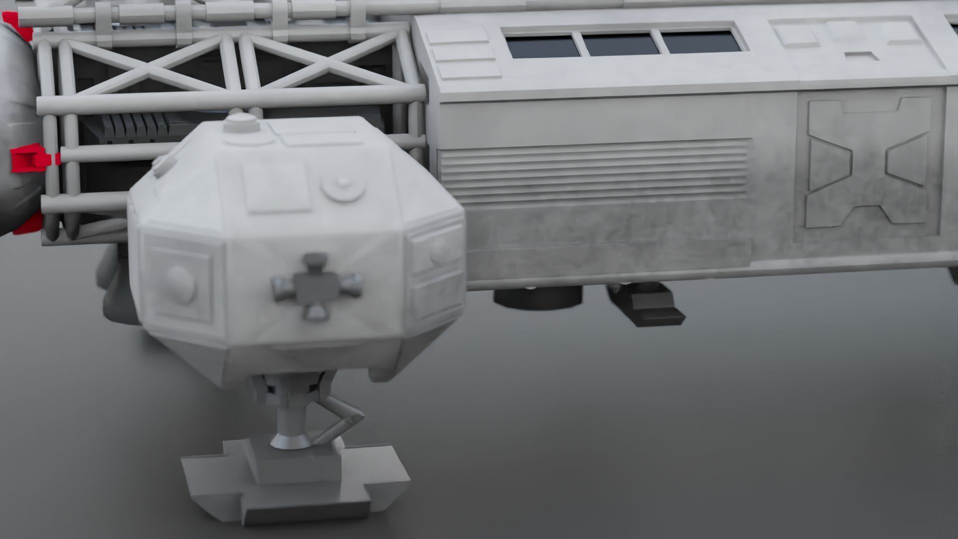 SPACE 1999 EAGLE 3D model | CGTrader