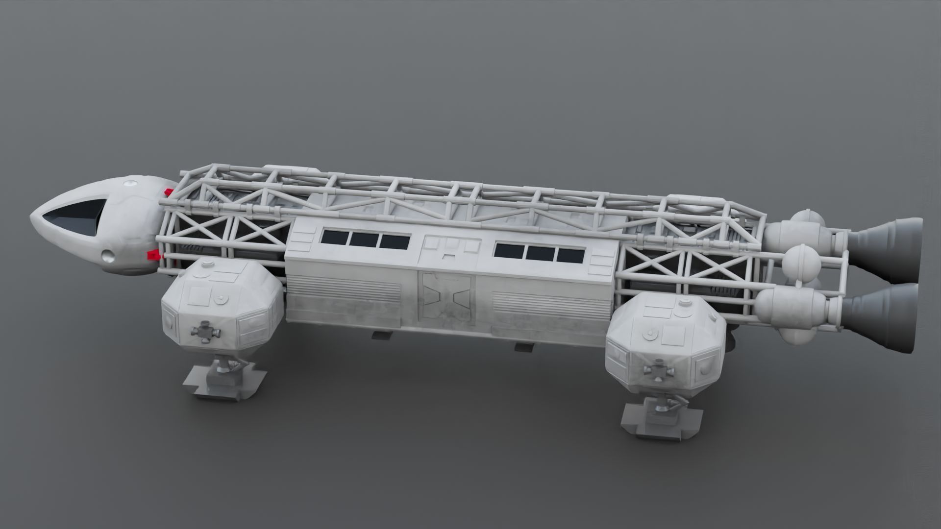 SPACE 1999 EAGLE 3D model | CGTrader