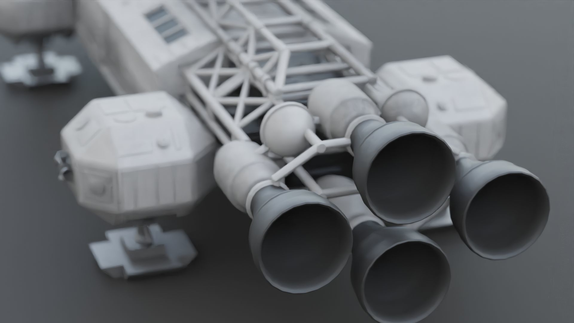 SPACE 1999 EAGLE 3D model | CGTrader