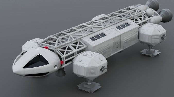SPACE 1999 EAGLE 3D model | CGTrader