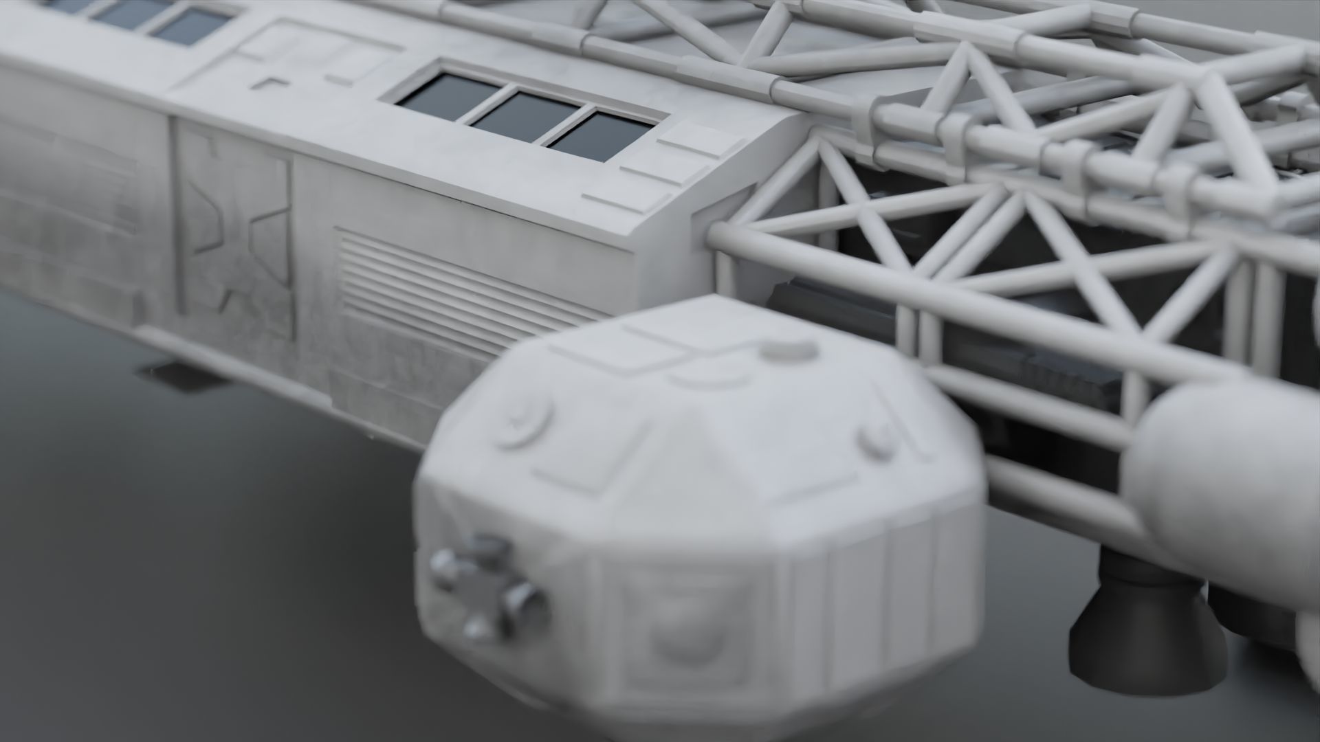 SPACE 1999 EAGLE 3D model | CGTrader