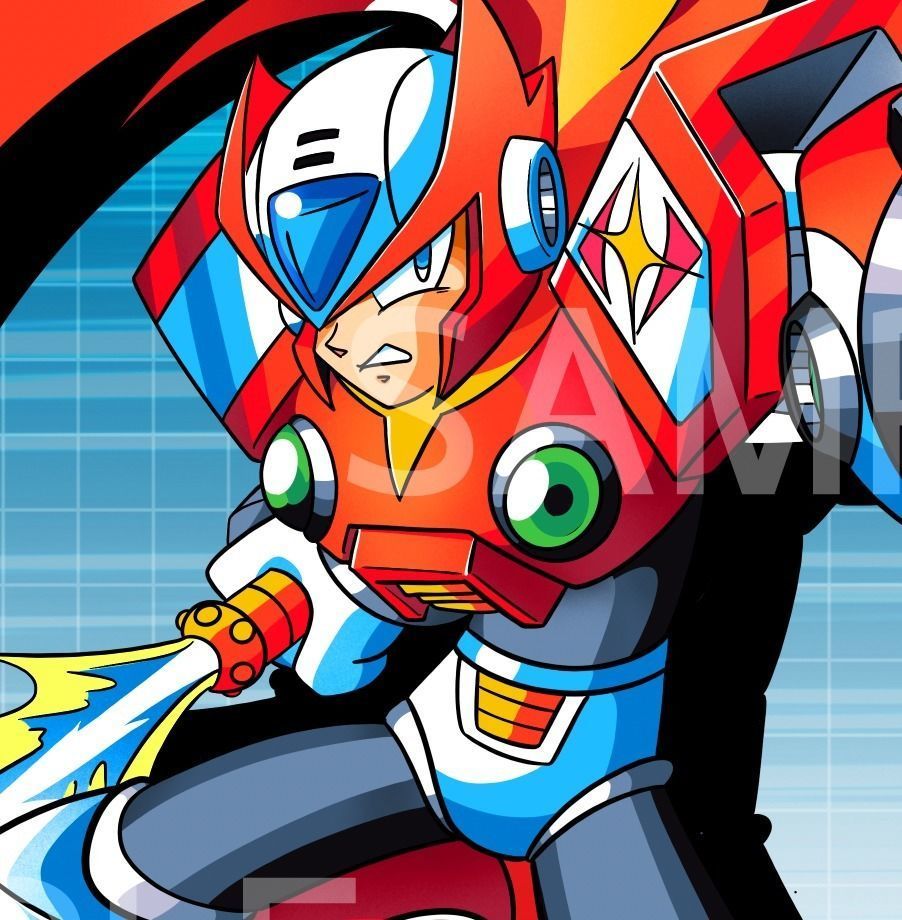 ZERO ROCKMAN MEGAMAN saber 3D model | CGTrader