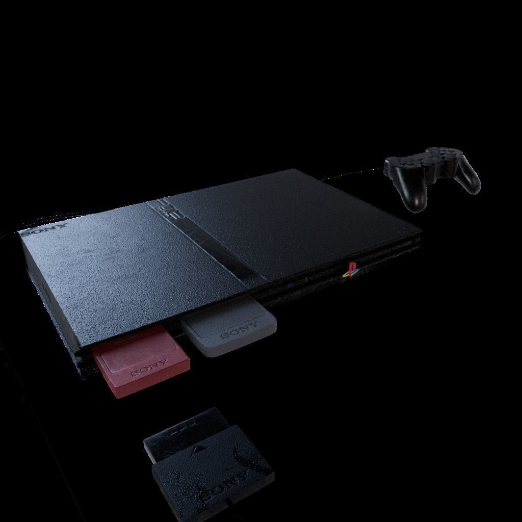 3D model Sony Playstation 2 PS2 VR / AR / low-poly | CGTrader