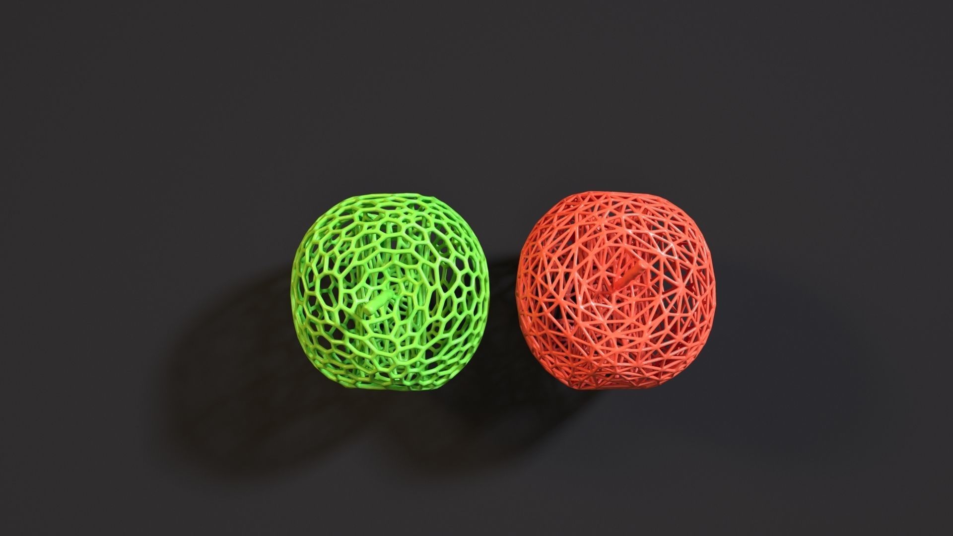 Hollow Apple 3D model 3D printable | CGTrader