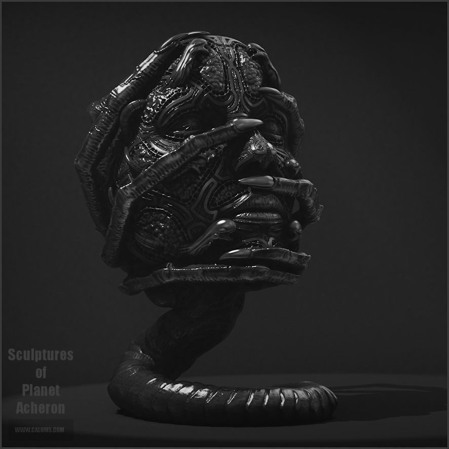 The Host alien head 3D model 3D printable | CGTrader