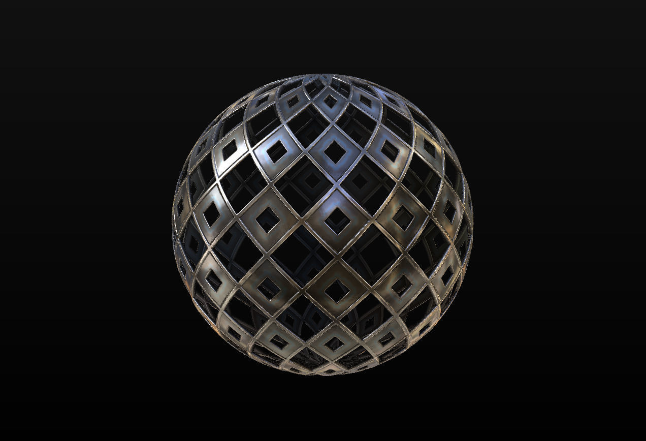 10 Seamless Metal Grids and Grates PBR Materials - Set 3 Texture | CGTrader