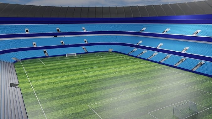 3D model Football Stadium VR / AR / low-poly | CGTrader