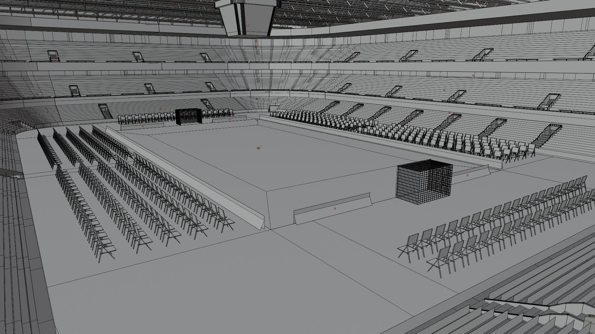 3D model Handball Stadium VR / AR / low-poly | CGTrader