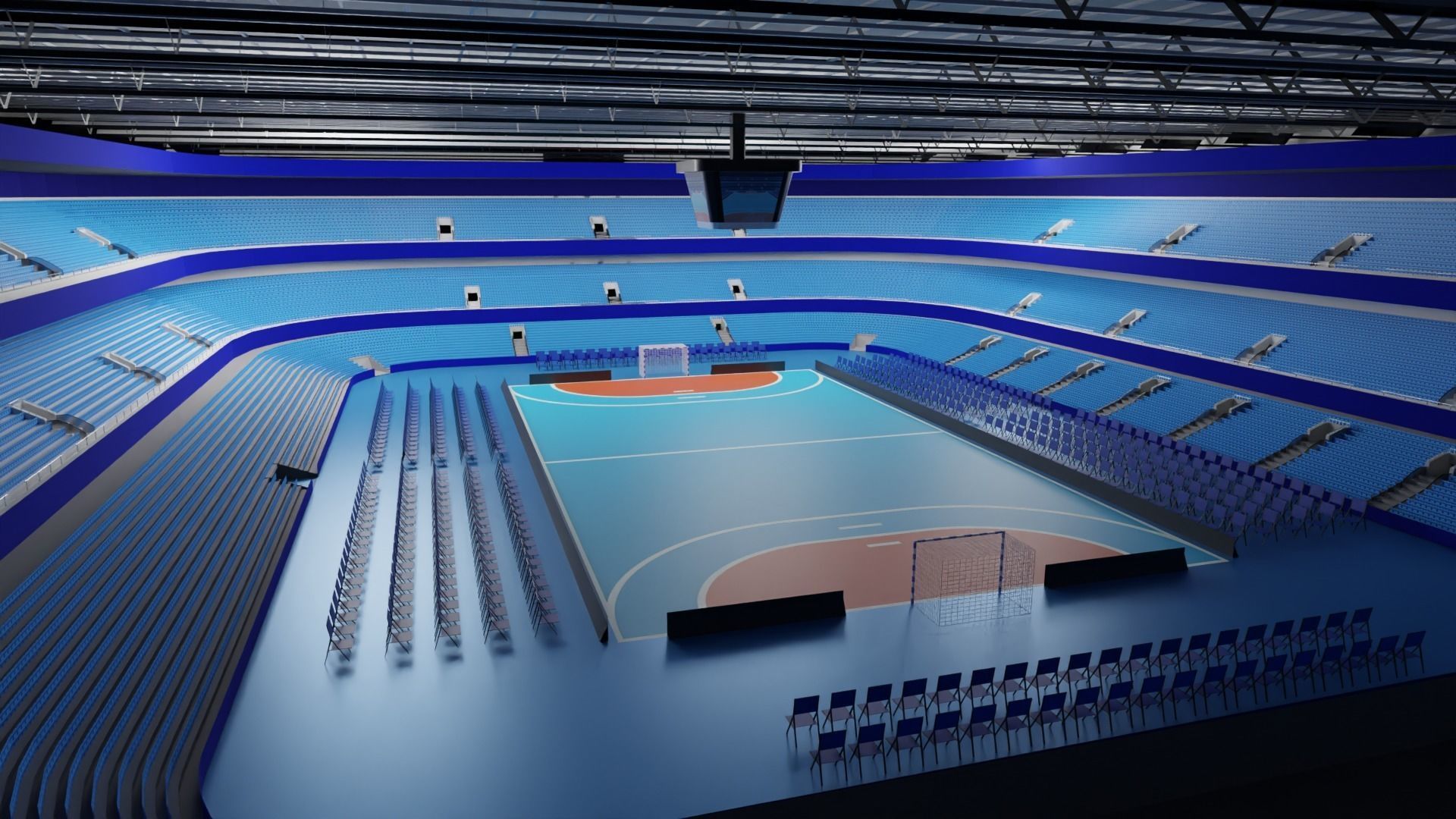 3D model Handball Stadium VR / AR / low-poly | CGTrader