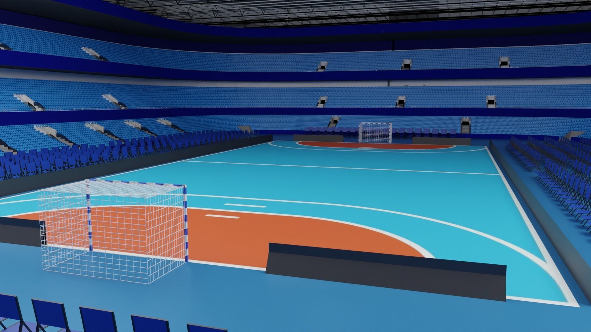 3D model Handball Stadium VR / AR / low-poly | CGTrader